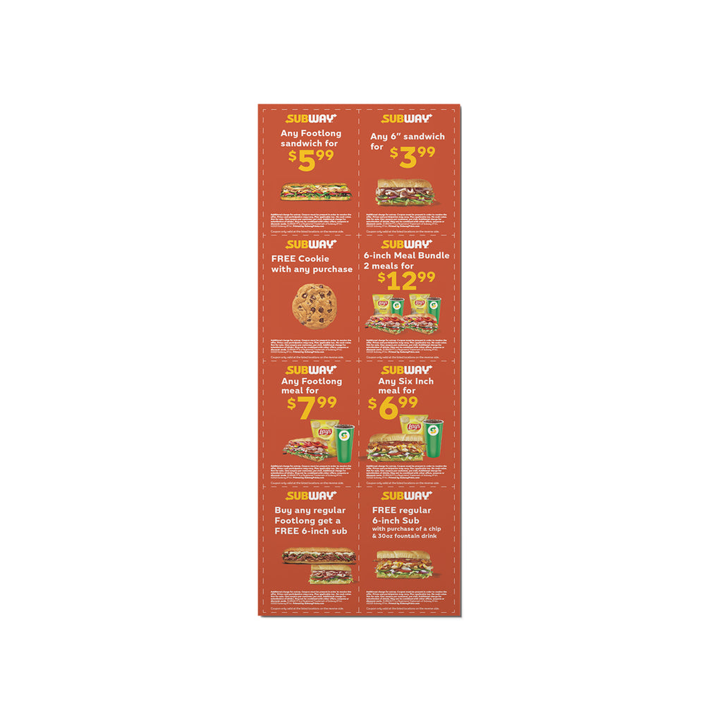 Subway Bag Stuffers - Close for Remodeling | Subway Prints